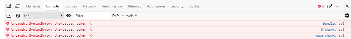 Uncaught SyntaxError: Unexpected token
