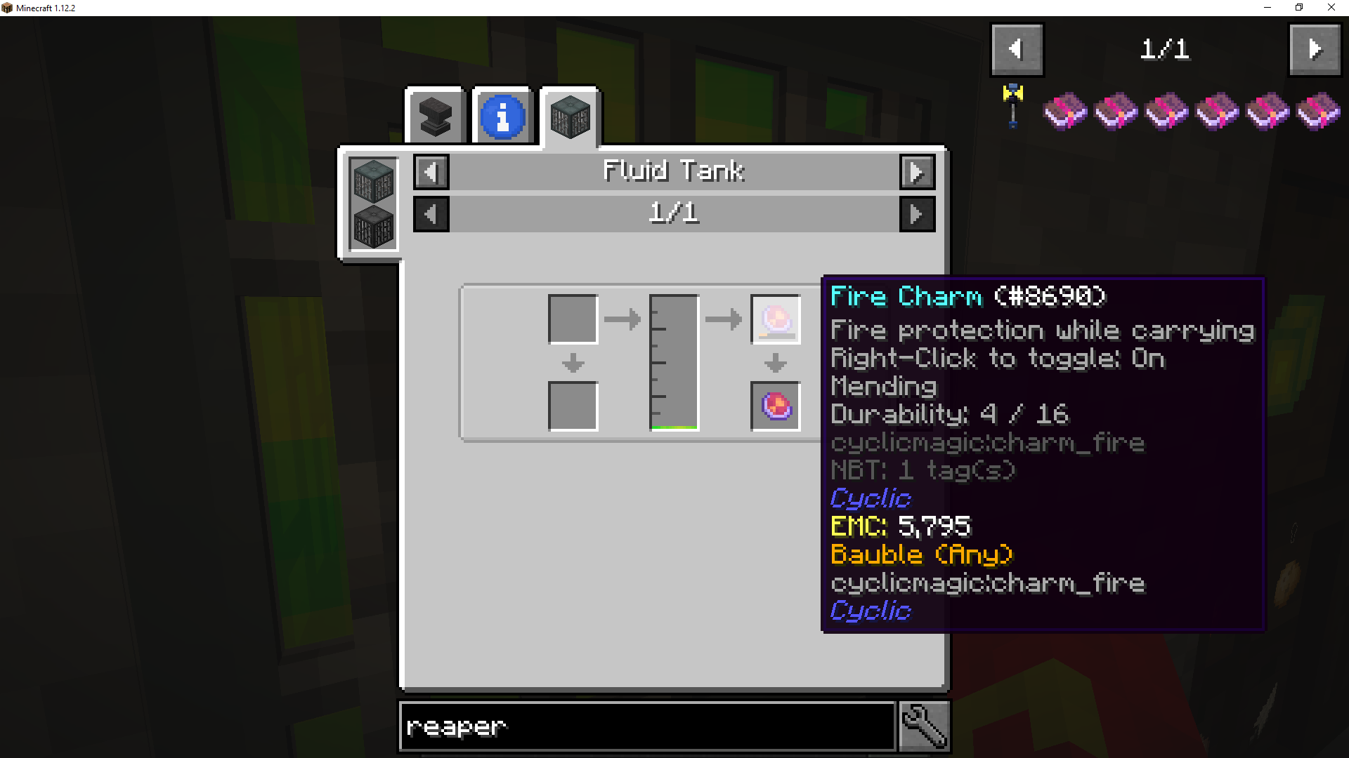 Cannot recharge Cyclic Charms - Recipe issue · Issue #728 · Sunekaer/stoneBlock · GitHub