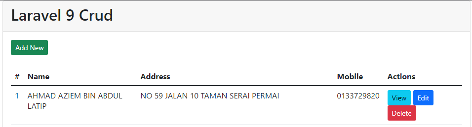 GitHub - AHMADAZIEM/LARAVEL-crudapplication