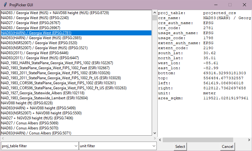 Tkinter GUI missing buttons · Issue #14 · HuidaeCho/projpicker · GitHub