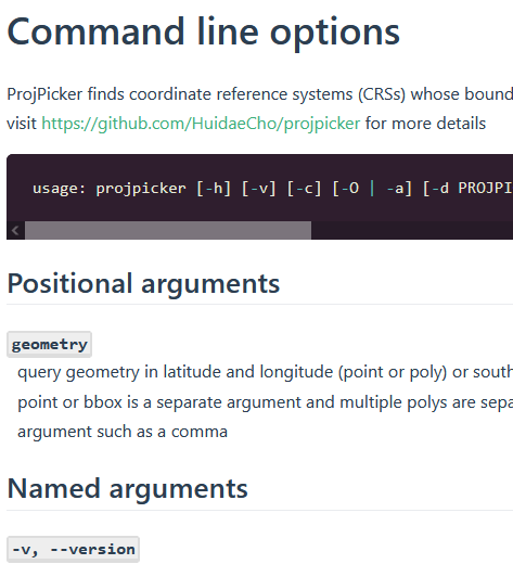 Sentence case in the documentation · Issue #7 · HuidaeCho/projpicker · GitHub