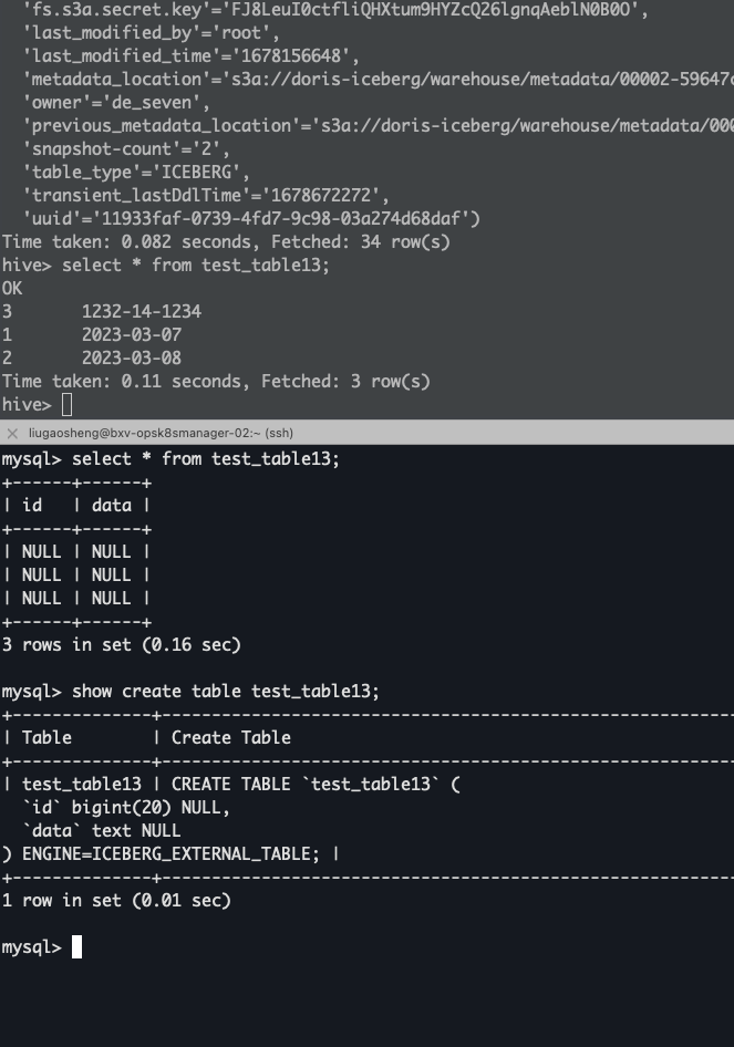 Doris1.2.2 通过HMS 访问 Iceberg异常[Bug] · Issue #17746 · apache/doris · GitHub