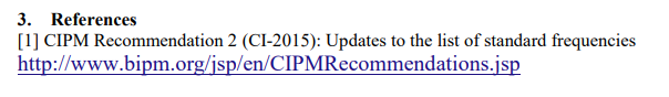 Listing CIPM, CGPM and CCTF Meetings, Recommendations etc. in the Bibliography · Issue #213 ...