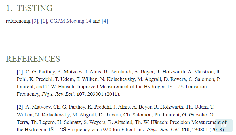 Listing Cipm Cgpm And Cctf Meetings Recommendations Etc In The Bibliography · Issue 213