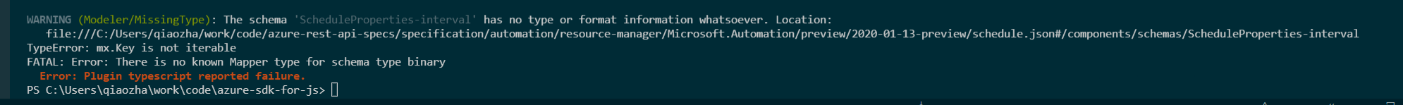 Generator does not support 'text/powershell' option · Issue #1220 · Azure/autorest.typescript ...