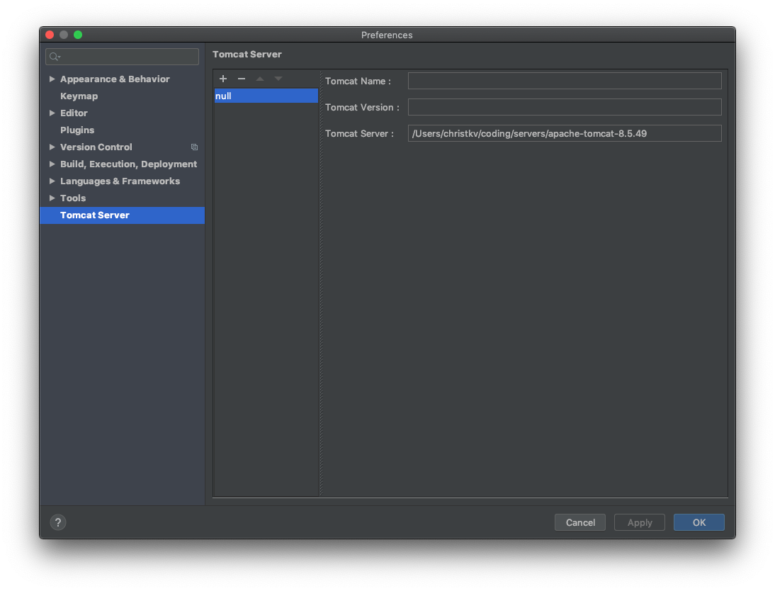 Selecting a tomcat directory does not correctly detect the server · Issue #33 · zengkid ...