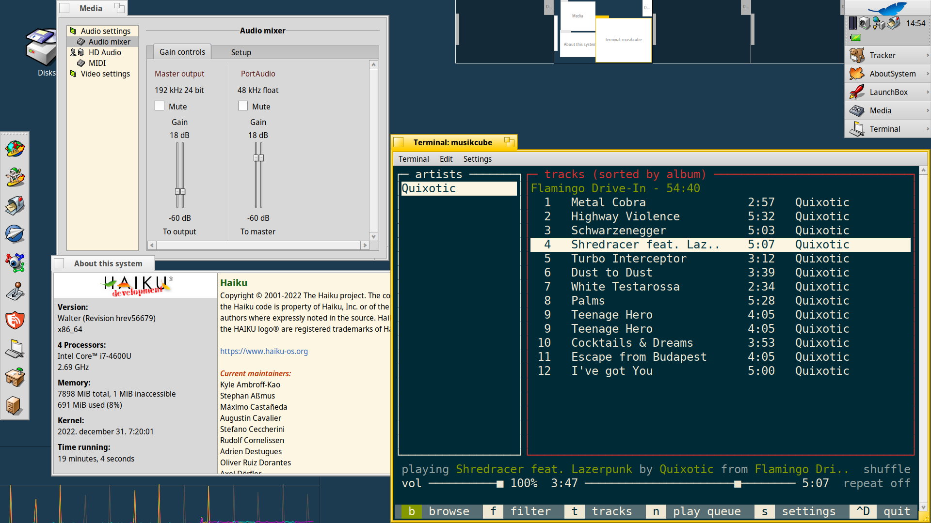 Portable / Haiku audio output support · Issue #561 · clangen/musikcube · GitHub