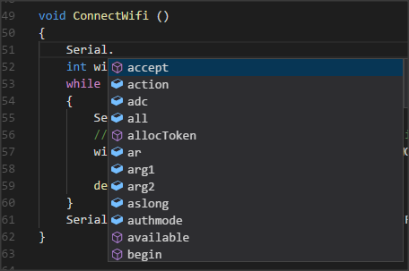 Auto complete not working properly · Issue #46 · platformio/platformio-vscode-ide · GitHub