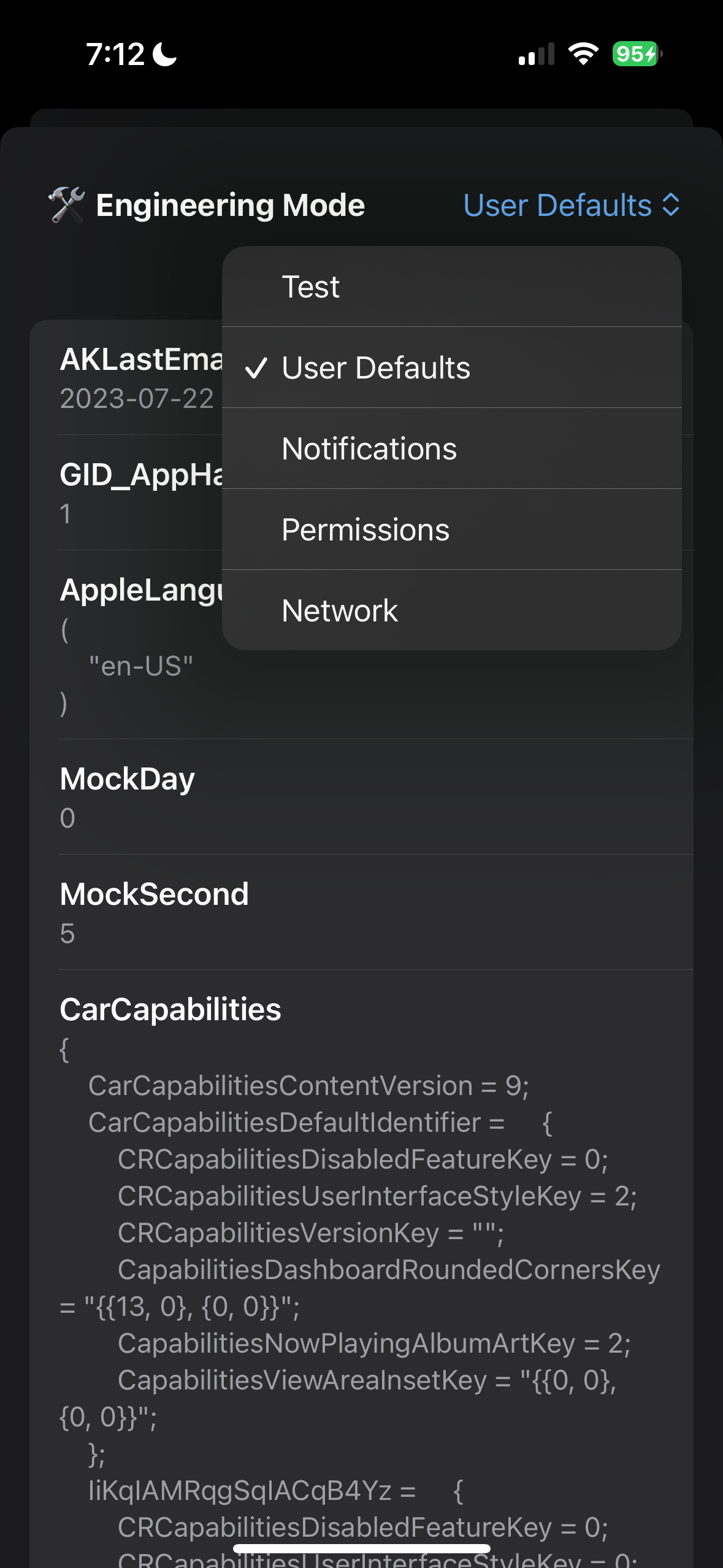 GitHub - ananay/EngineeringMode: Engineering Mode is a customizable view to manage UserDefaults ...