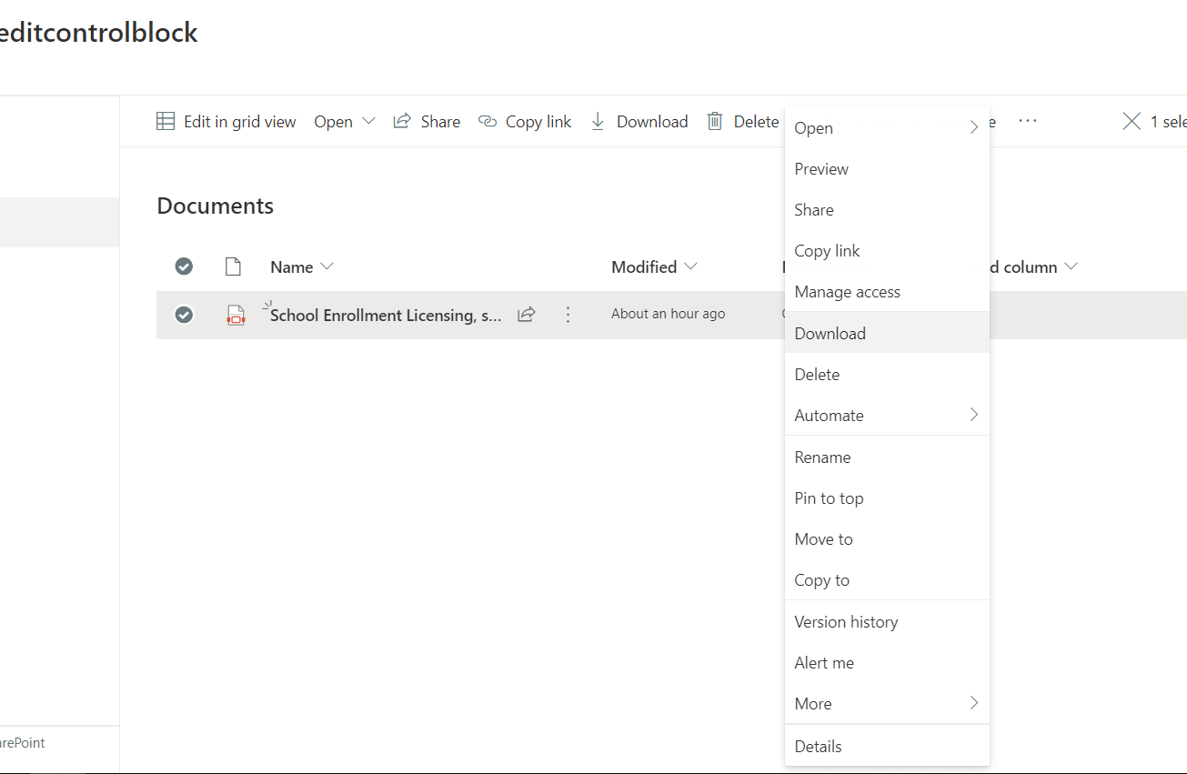 Samples for EditControlBlock and CommandUI.Ribbon do not work · Issue #7071 · SharePoint/sp-dev ...