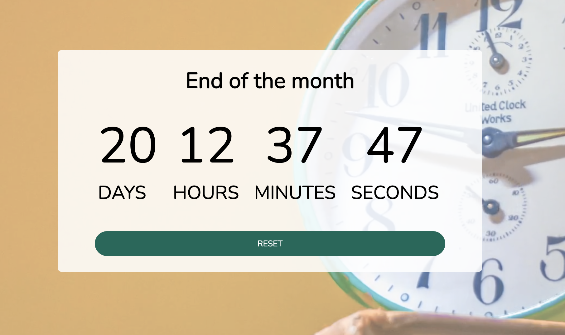 GitHub - shotapailodze/Custom-Countdown