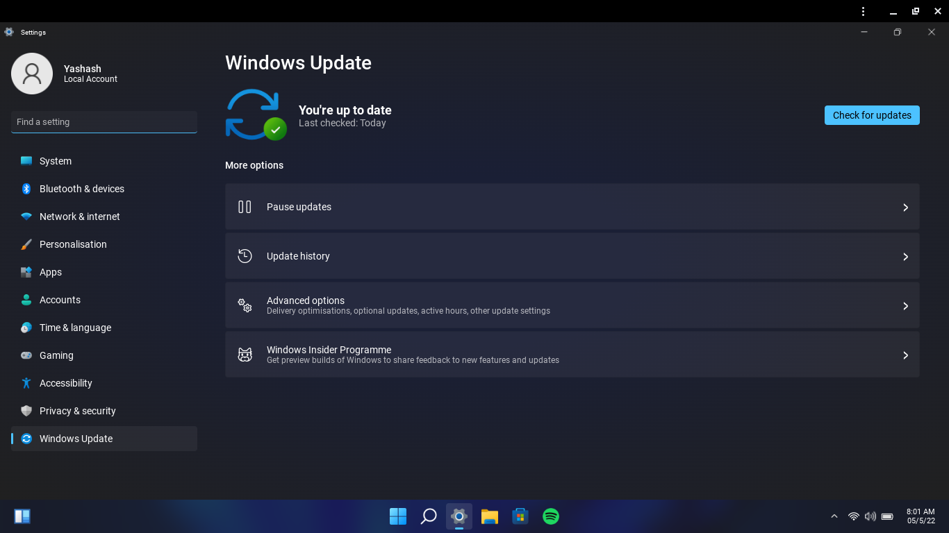 Do Windows update in settings really works with desktop application . · Issue #436 ...