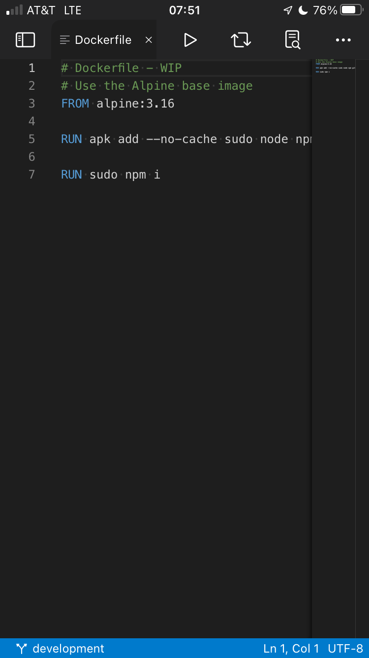 Missing Dockerfile Synatx Highlighting For Xcode Dark Theme · Issue 576 · Thebaselabcodeapp