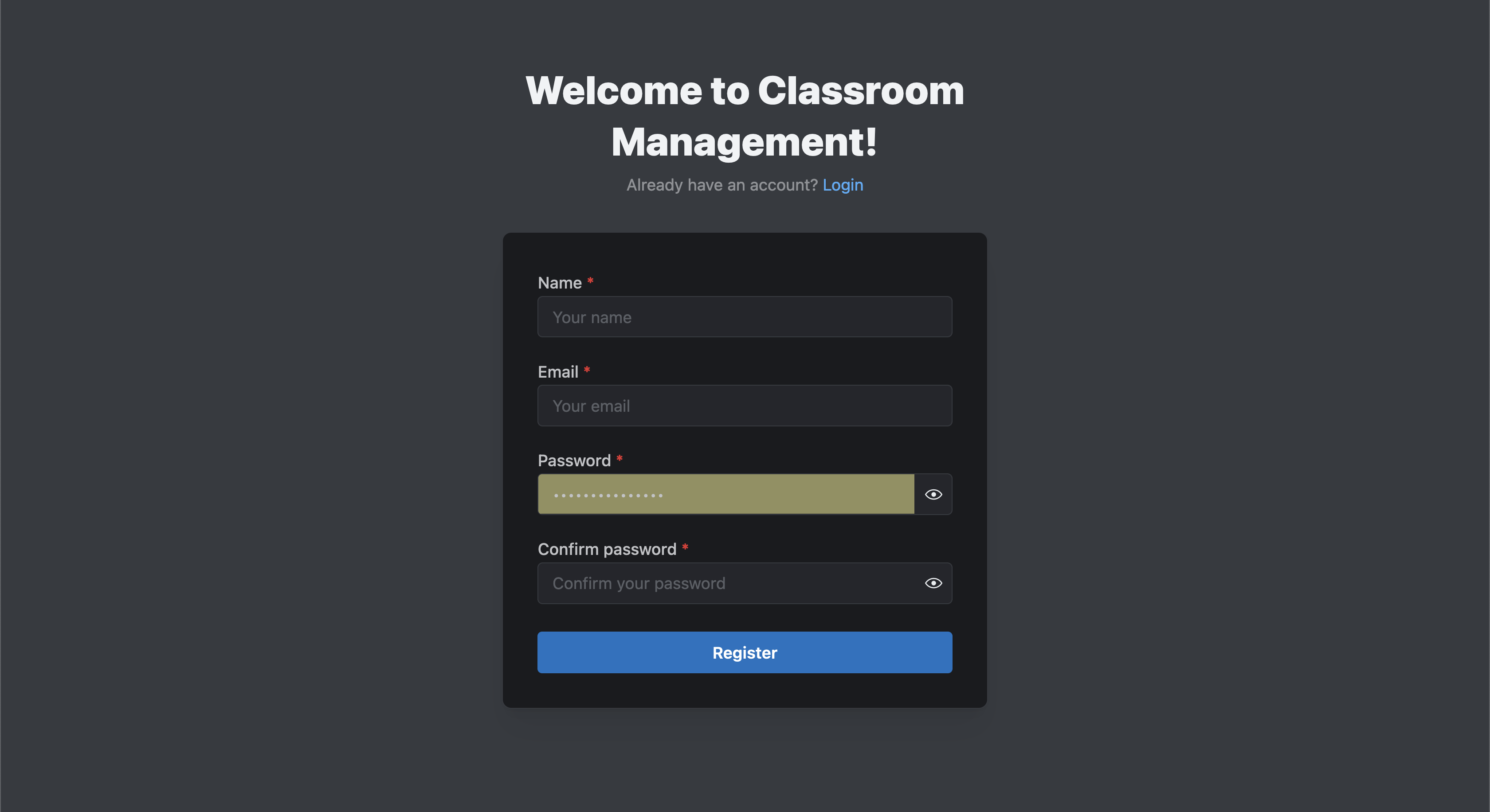 GitHub - ascorbic1230/classroom-frontend