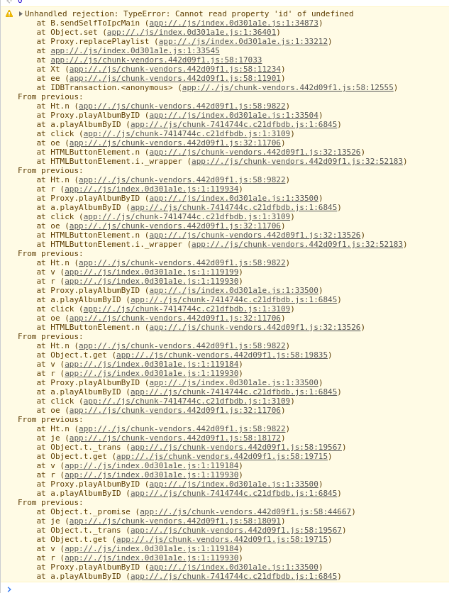 所有的播放都无反应 · Issue #1834 · qier222/YesPlayMusic · GitHub