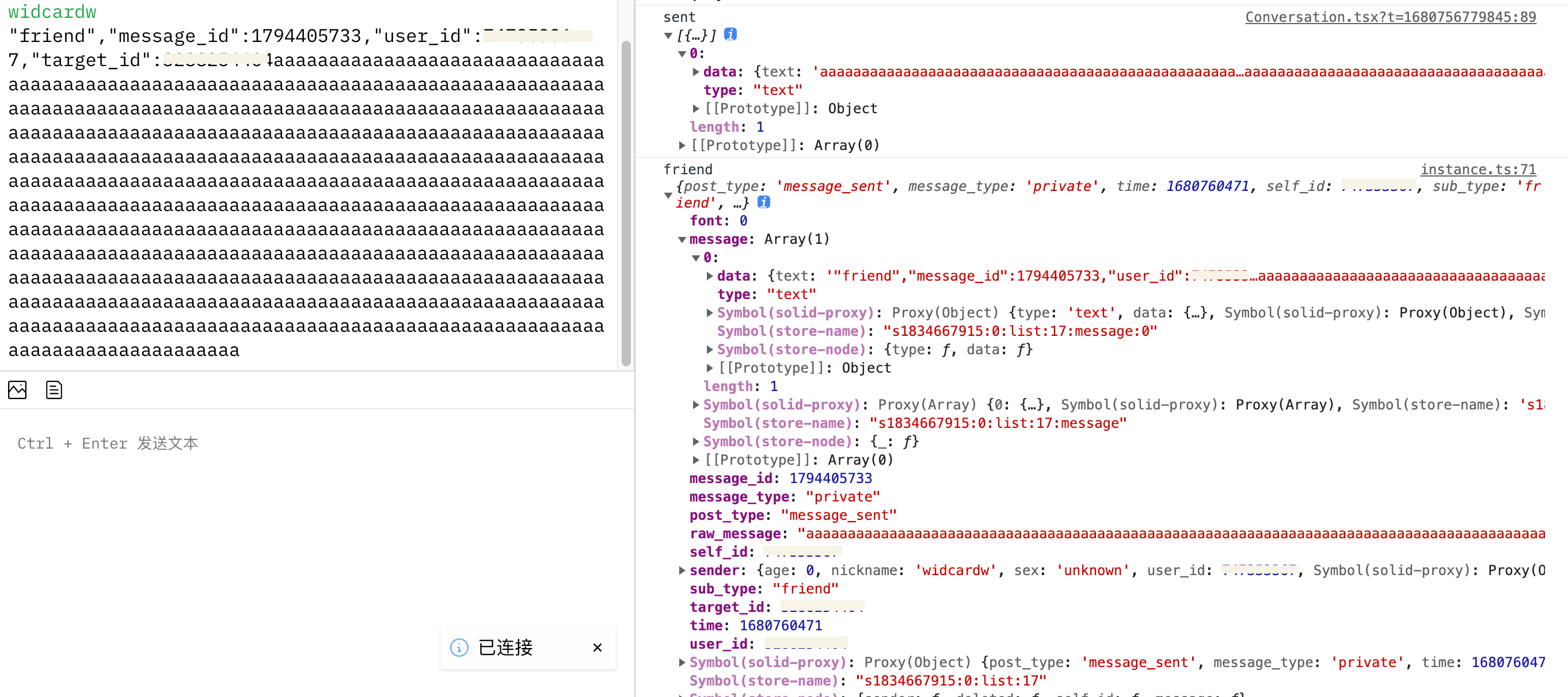 [Bug]: 数组上报 + 上报自身的信息 文本信息出现错误截断 · Issue #2057 · Mrs4s/go-cqhttp · GitHub