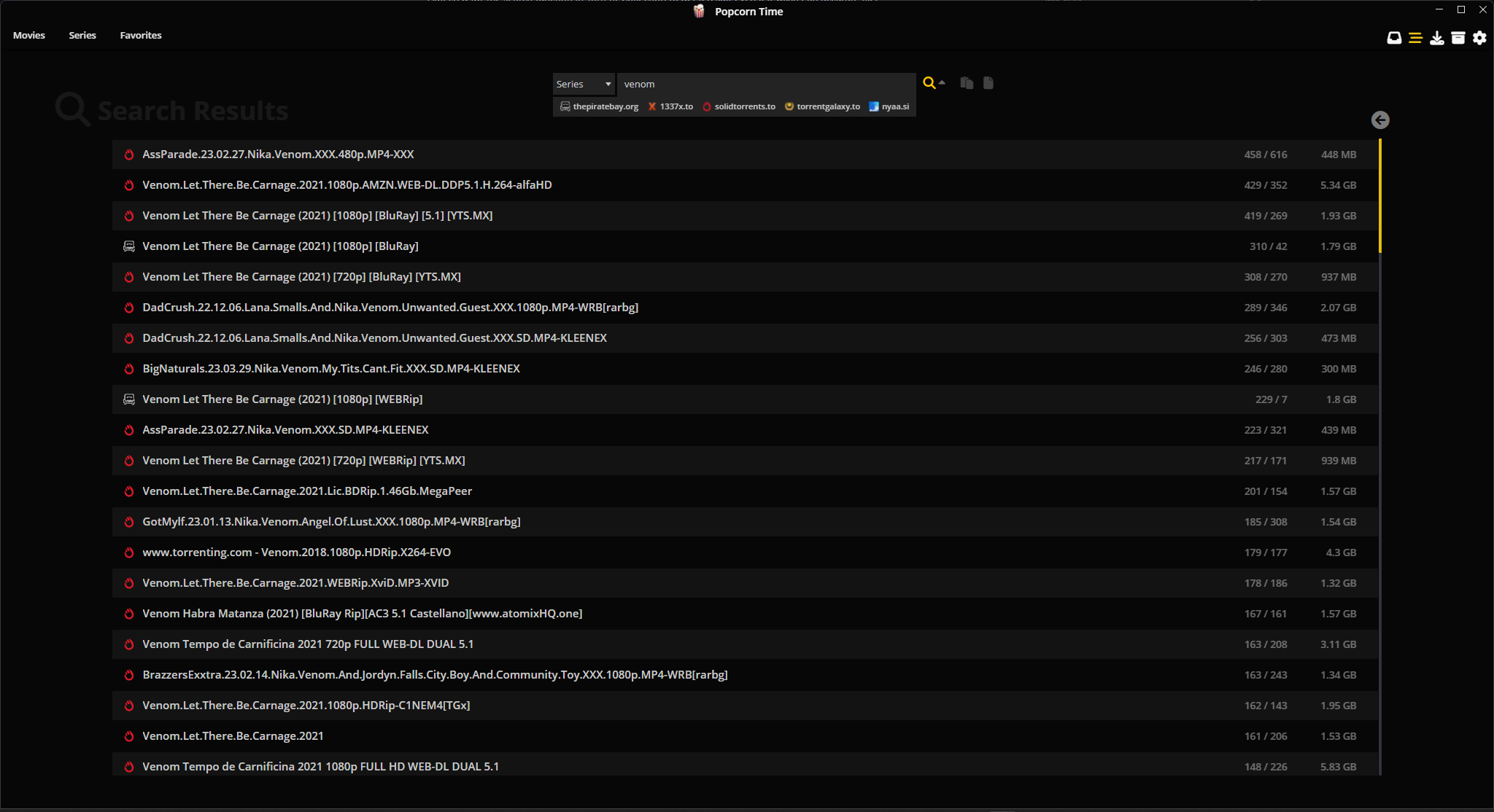 Torrent Collection searches yield no results · Issue #2745 · popcorn-official/popcorn-desktop ...