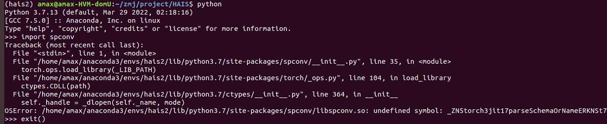 An error occurred during spconv installation · Issue #35 · hustvl/HAIS · GitHub