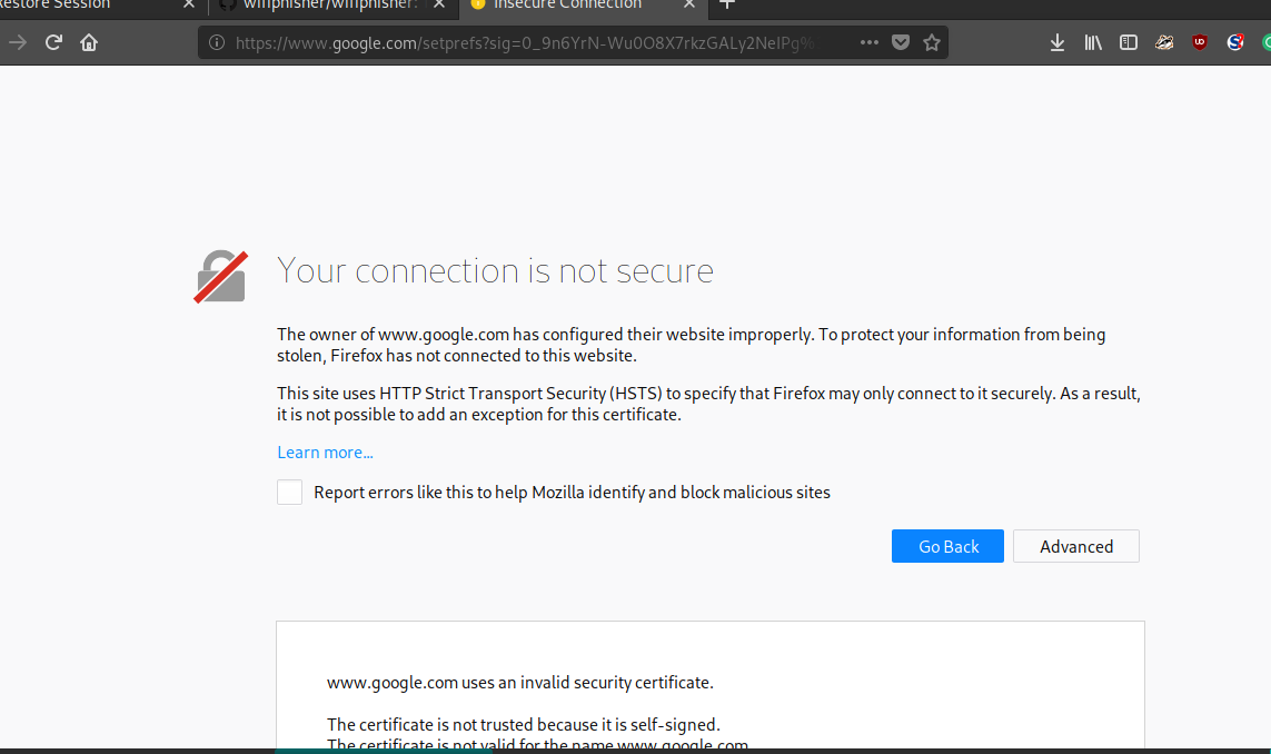 Connection not secure page · Issue #1054 · wifiphisher/wifiphisher · GitHub