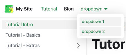 Dropdown items of navbar doesn't work well. · Issue #8094 · facebook/docusaurus · GitHub