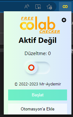GitHub - mr-aydemir/ColabFreeChecker: Bu Chrome eklentisi, Google Colab'ın offline durumunu ...