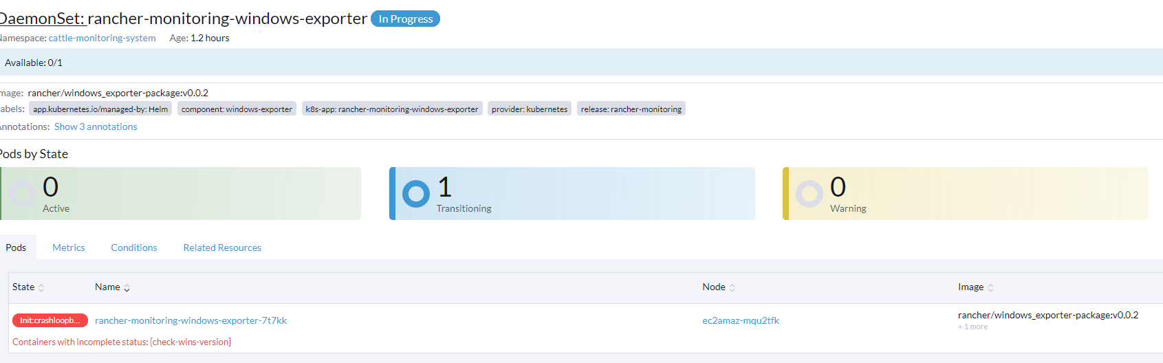[2.6] v2 monitoring will not deploy on RKE2 windows clusters · Issue #94 · rancher/windows · GitHub