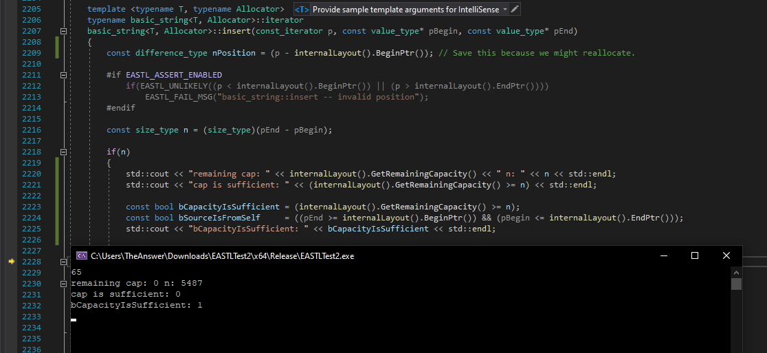 basic_string ::insert(const_iterator p, const value_type* pBegin, const value_type* pEnd ...