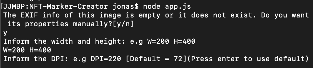 Empty EXIF data · Issue #15 · Carnaux/NFT-Marker-Creator · GitHub