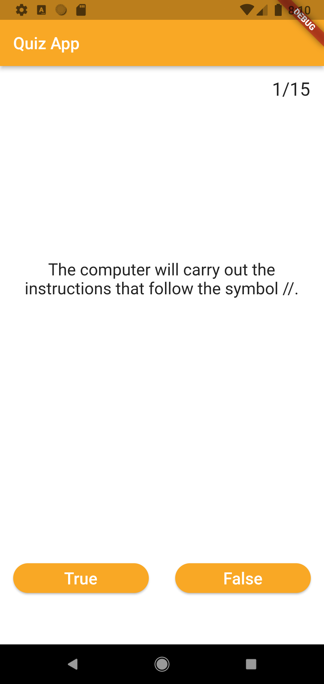 GitHub - master-8702/flutter_quiz_app: a flutter app that will display questions one after the ...