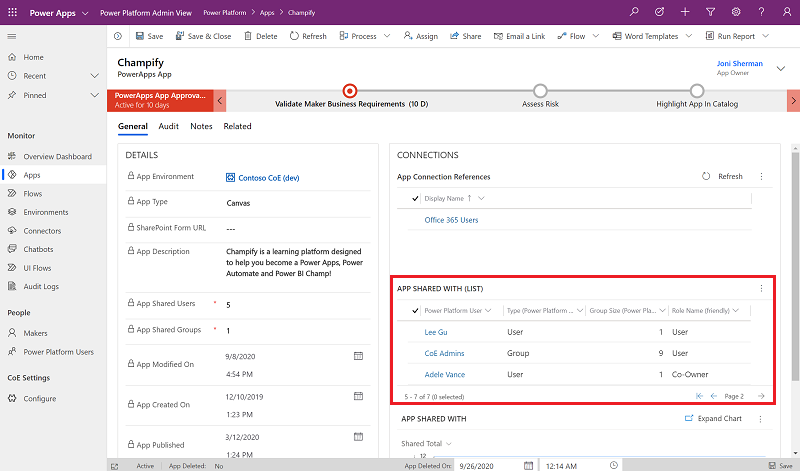 [QUESTION]: Shared Users / Groups not seen within Report · Issue #337 · microsoft/coe-starter ...