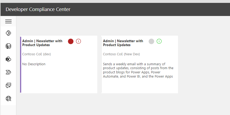 [CoE Starter Kit - QUESTION] Developer Compliance Center app for Flows ...