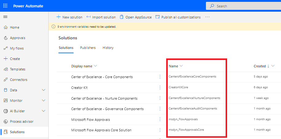 [CoE Starter Kit - BUG] Solution upgrade failed · Issue #3798 · microsoft/coe-starter-kit · GitHub