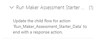 [CoE Starter Kit - FEATURE] Add Response to Add Maker Assessment Starter Data so it can be used ...