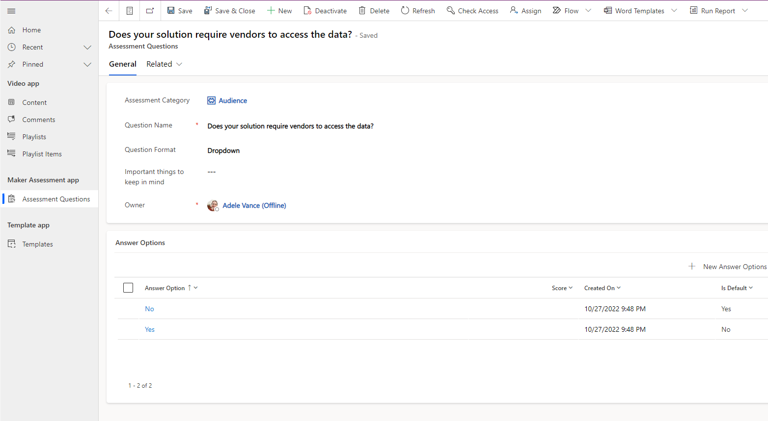 [CoE Starter Kit - Feature]: Move Maker Assessment Admin app into Model Driven app · Issue #4286 ...
