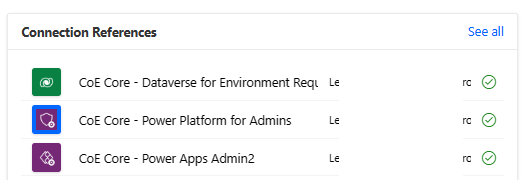 [CoE Starter Kit - BUG] Error from token exchange: Permission denied due to missing connection ...
