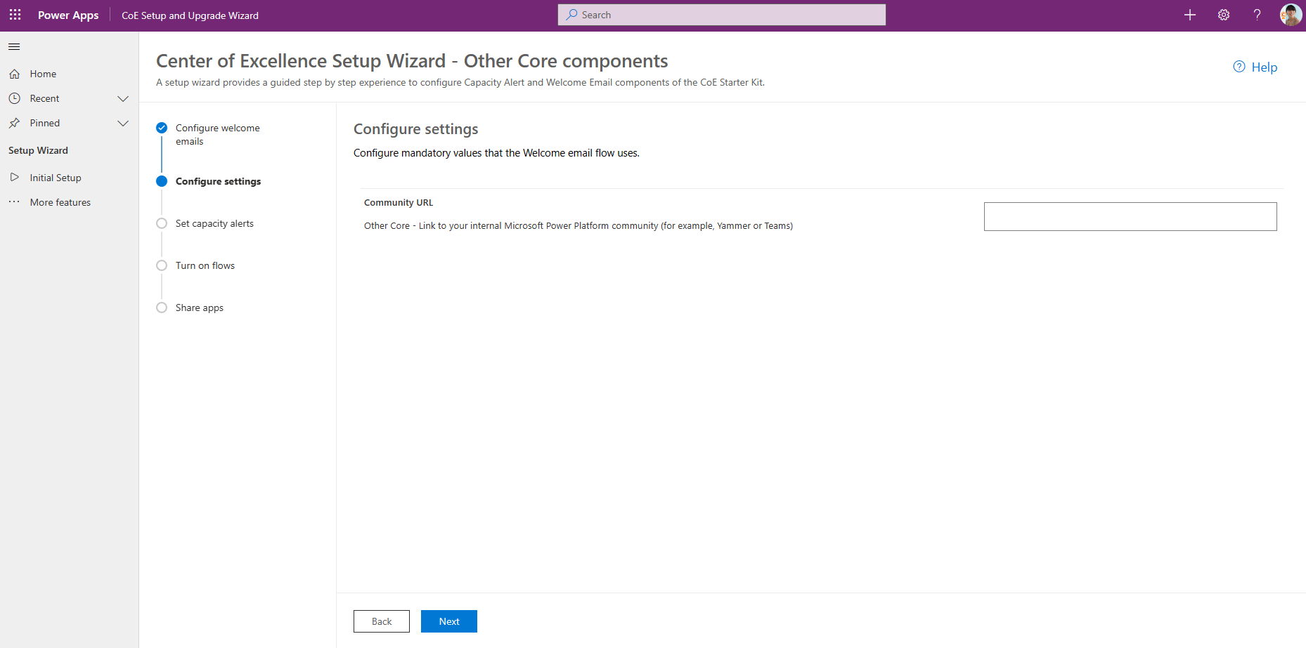 [CoE Starter Kit - QUESTION] How to update Community URL environment variable to turn on Welcome ...