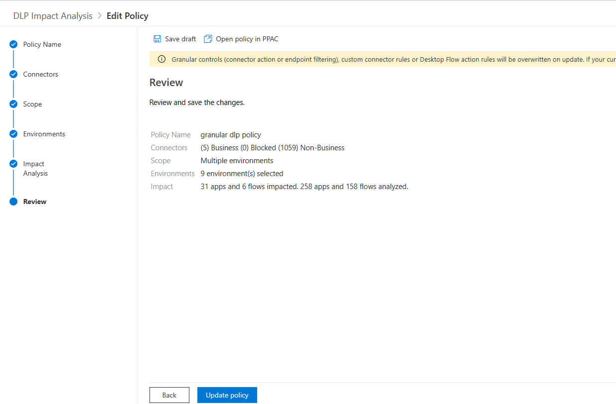 [CoE Starter Kit - FEATURE] DLP Impact Analysis enhancements (Phase 2) · Issue #5969 · microsoft ...