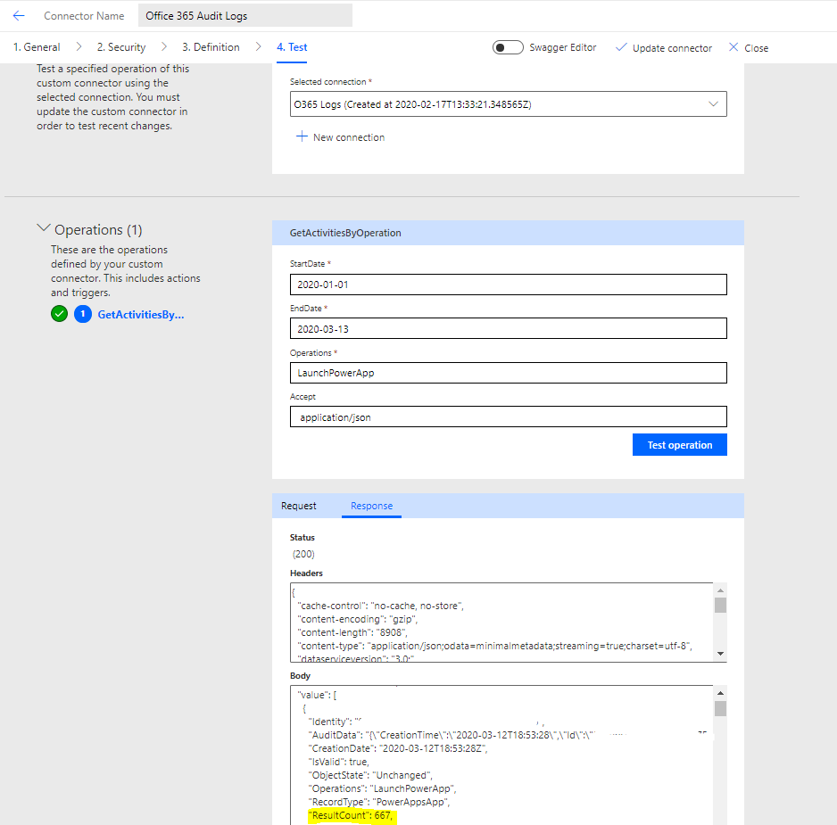 Audit Log Flow only returns 100 items · Issue #110 · microsoft/powerapps-tools · GitHub