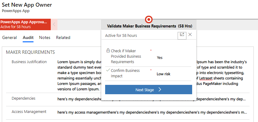 [BUG]: issue title PowerPlatform Admin View Approval Step - Business Justification Not ...