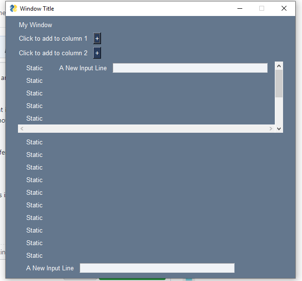 Enhancement Support For Scrollable Columns For `windowextendlayout