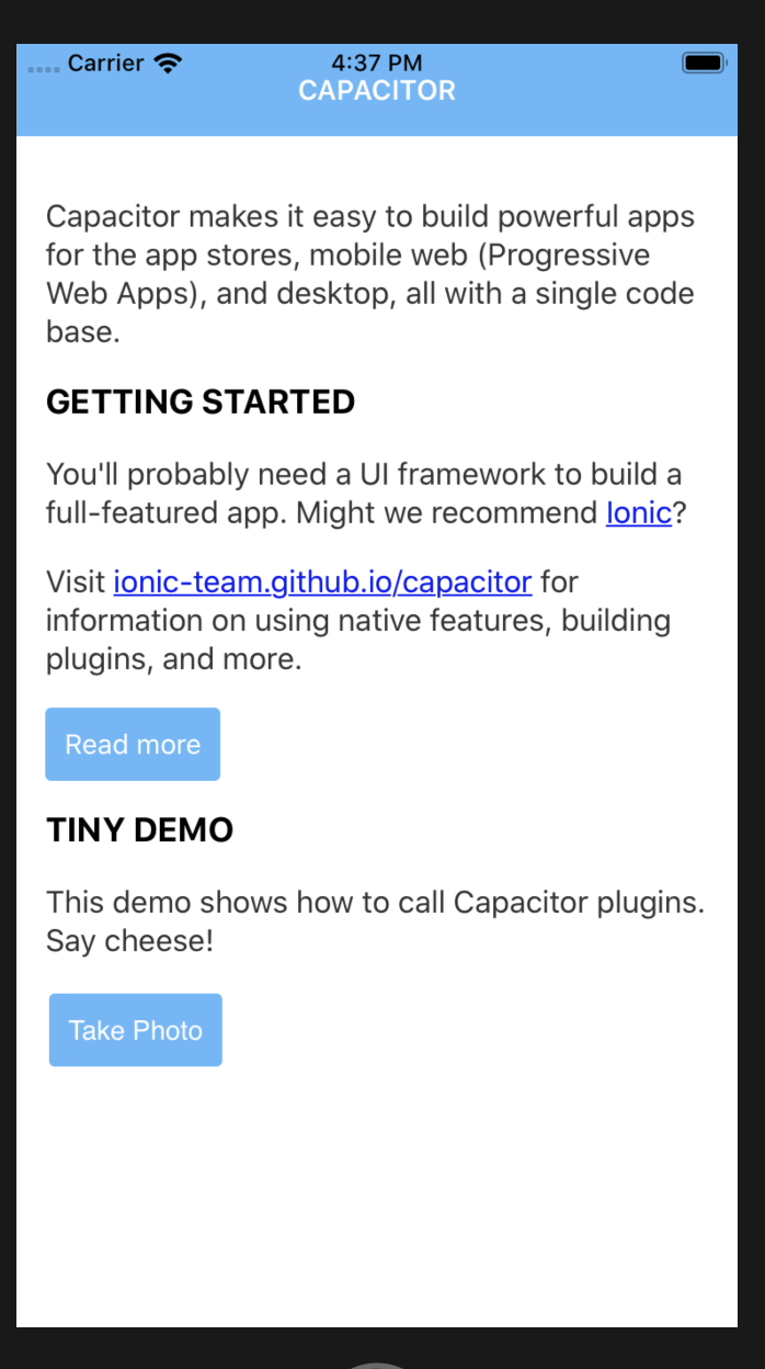 Bug Latest Version Of Capacitor Breaks The Application Header And 5450