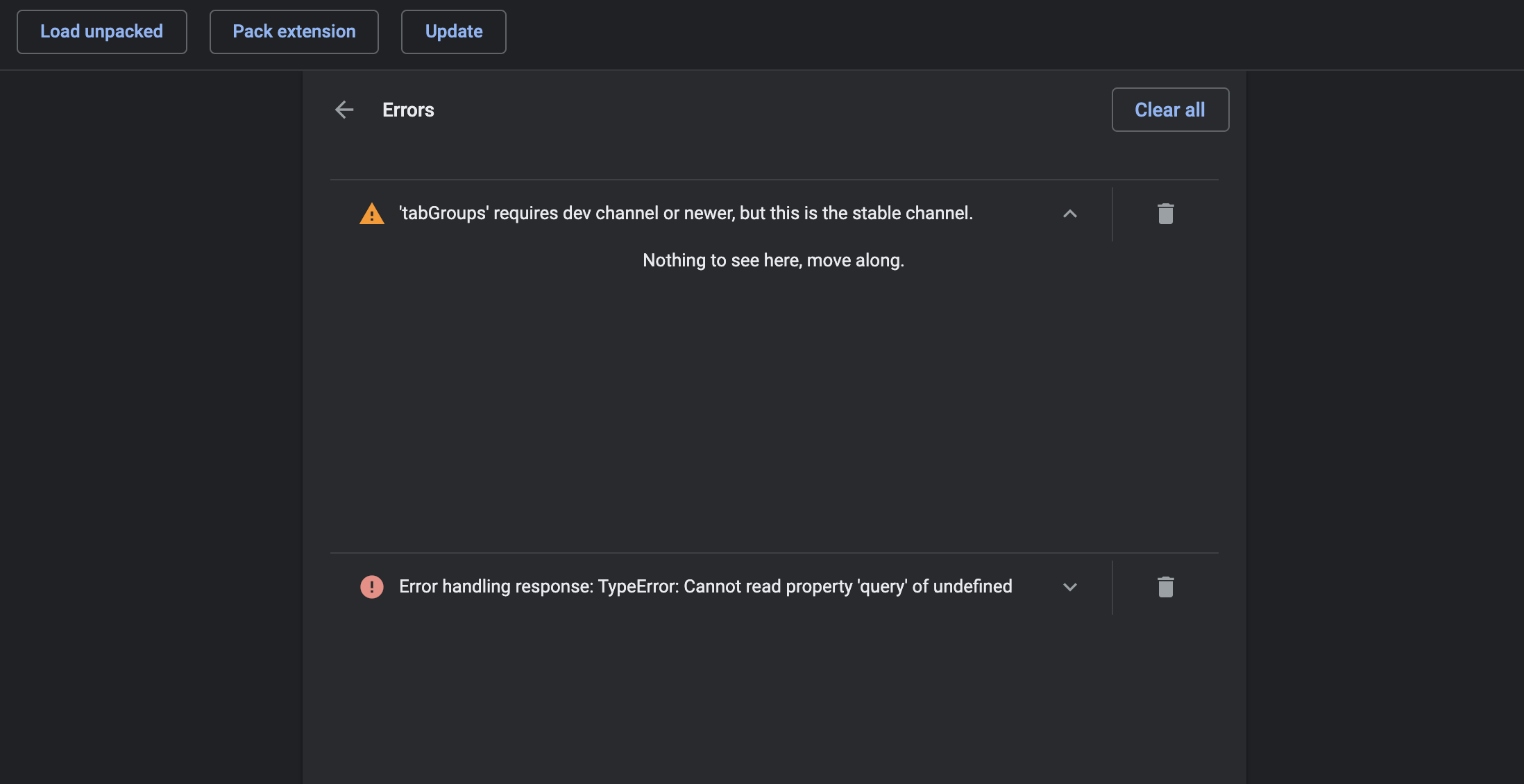 Chrome Extension API chrome.tabGroups is Stable but not accessible in Stable Channel · Issue ...