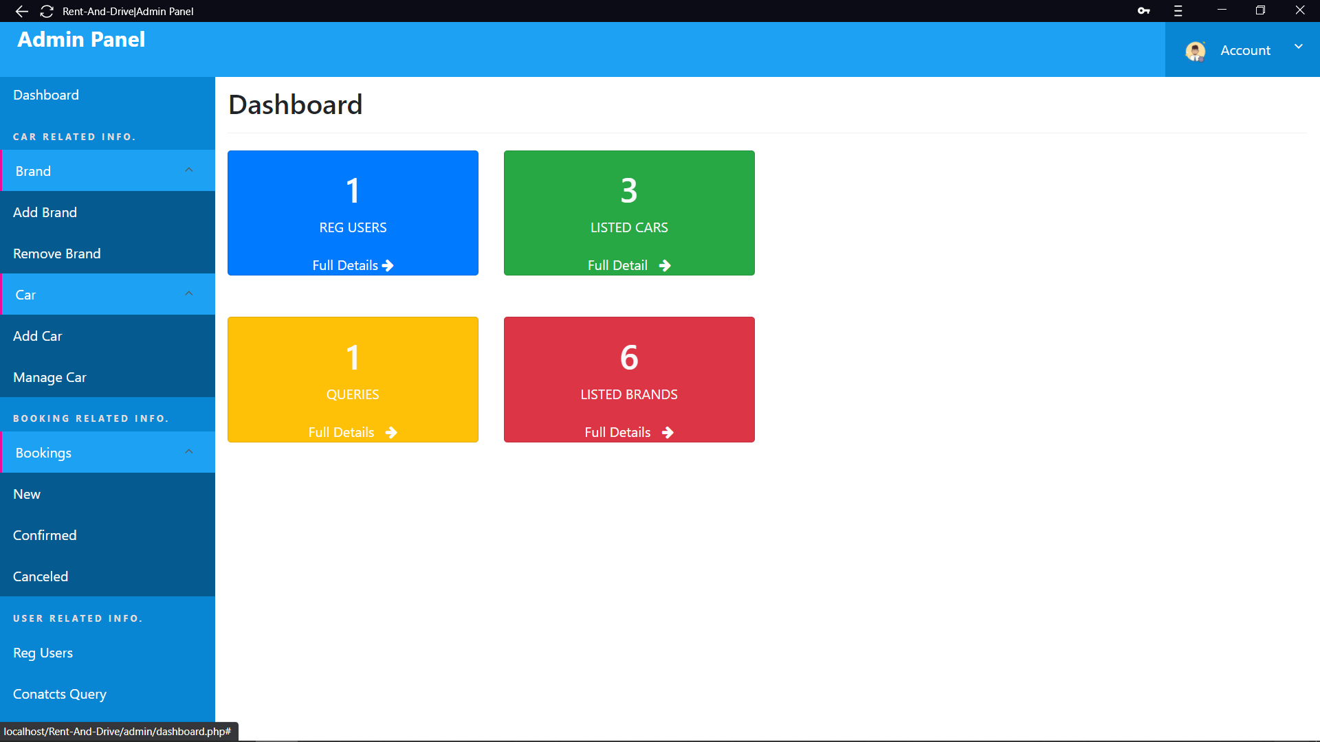 GitHub - Rent-And-Drive/Car-Rental-System: MiniProject