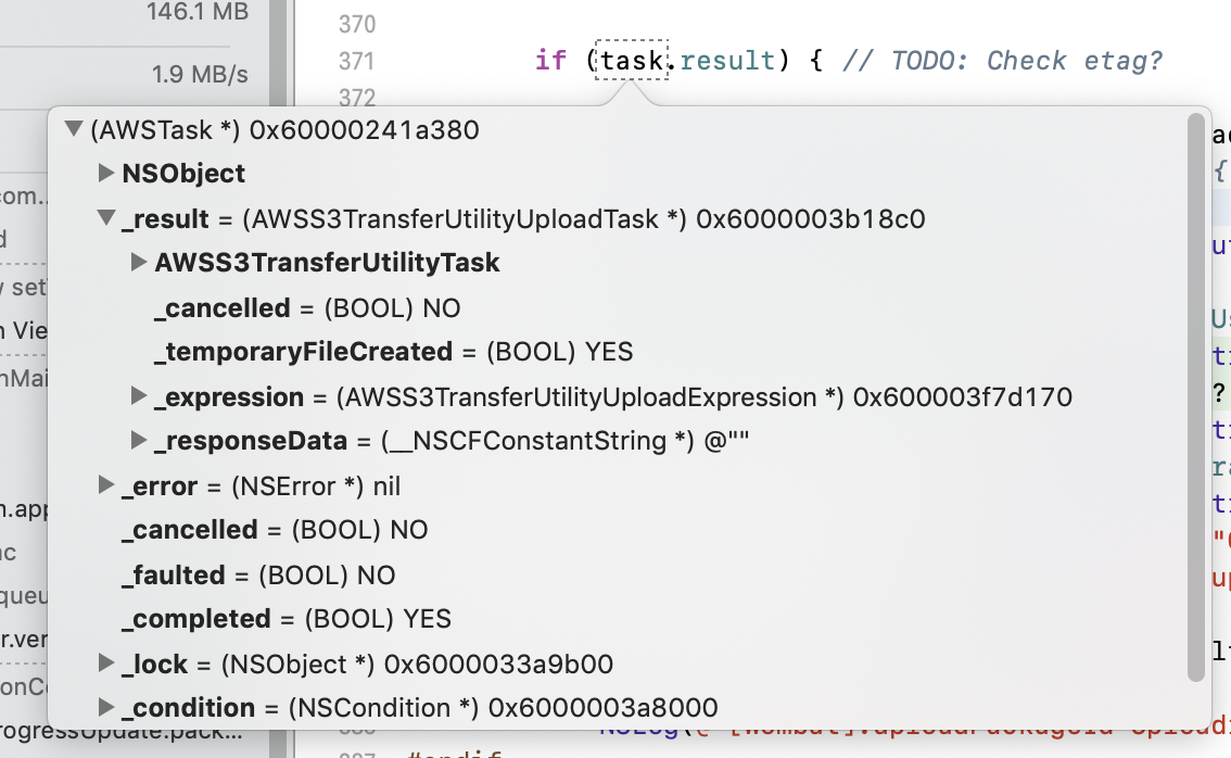 Difference between task.result and task.complete? · Issue #34 · awsdocs/aws-mobile-developer ...
