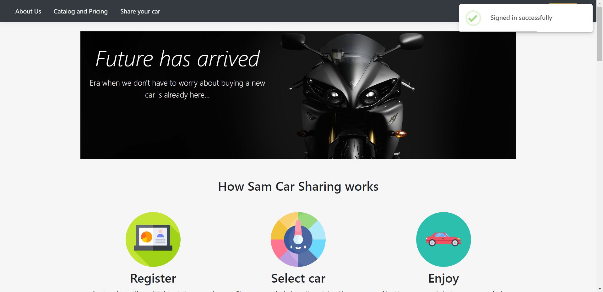 Github Glebtheprogrammer Car Sharing Center сar Sharing Web Application
