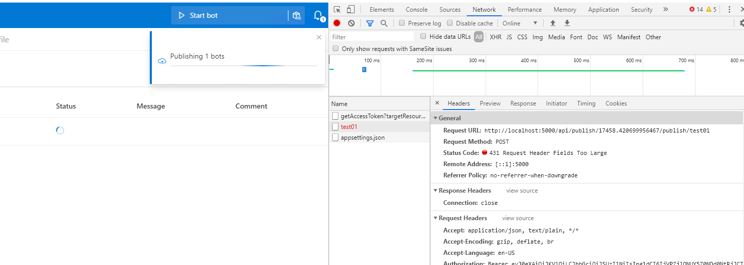 Problem publishing · Issue #5467 · microsoft/BotFramework-Composer · GitHub