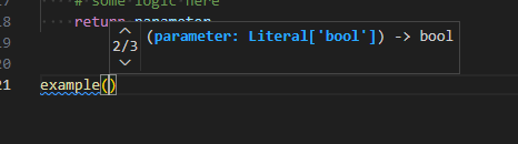 Autocomplete of Literal value only takes last overload into account · Issue #4428 · microsoft ...