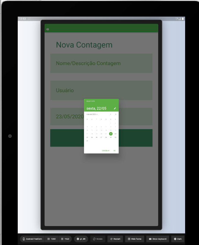 DatePicker widget is with bug when displayed on small mobile phone screens · Issue #19744 ...
