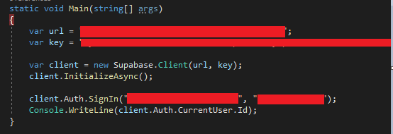 Auth.CurrentUser.Id return null · supabase · Discussion #10448 · GitHub