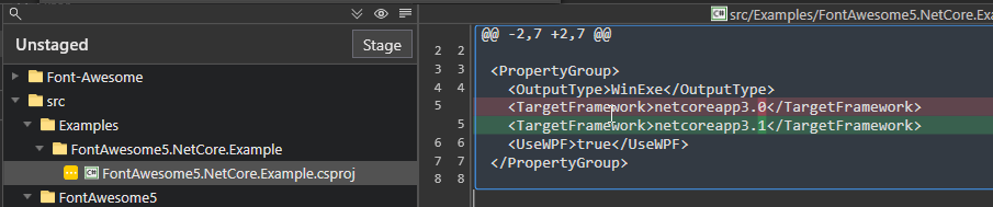 FontAwesome5.NetCore.Example should use netcoreapp3.1 · Issue #1 · MartinTopfstedt/FontAwesome5 ...